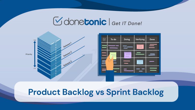 Product Backlog vs Sprint Backlog in Scrum | DoneTonic