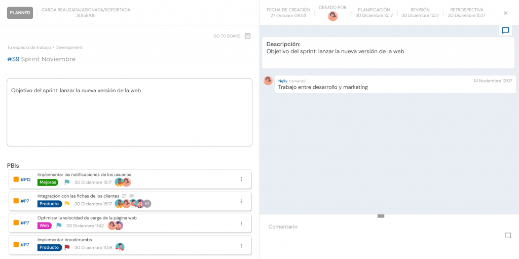 Pasos para configurar tu flujo de trabajo Scrum • DoneTonic