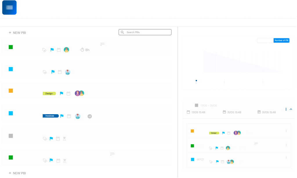 Backlog Scrum Software • DoneTonic